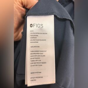 Figs | Tops | Figs Montex Classic Mock Neck Scrub Top Night Sky Limited ...